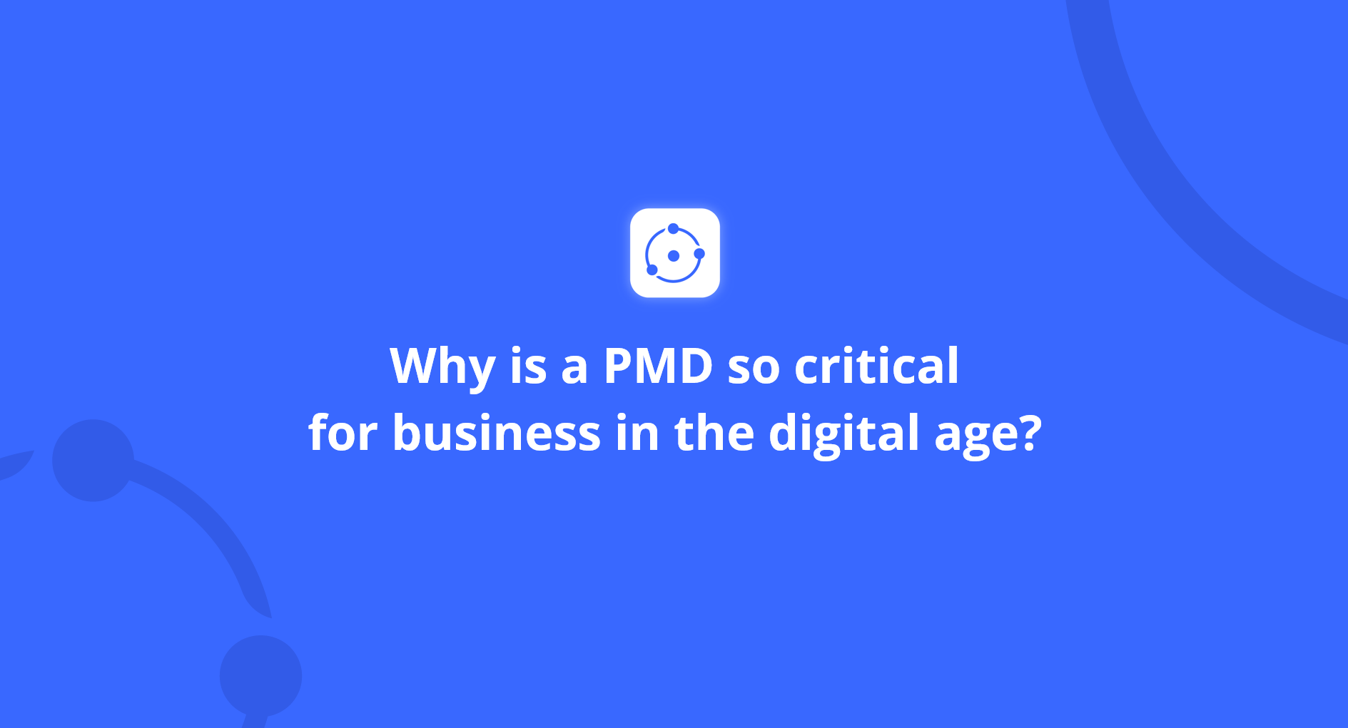 Why is Product Master Data (PMD) so critical for chemical companies - Video Blog